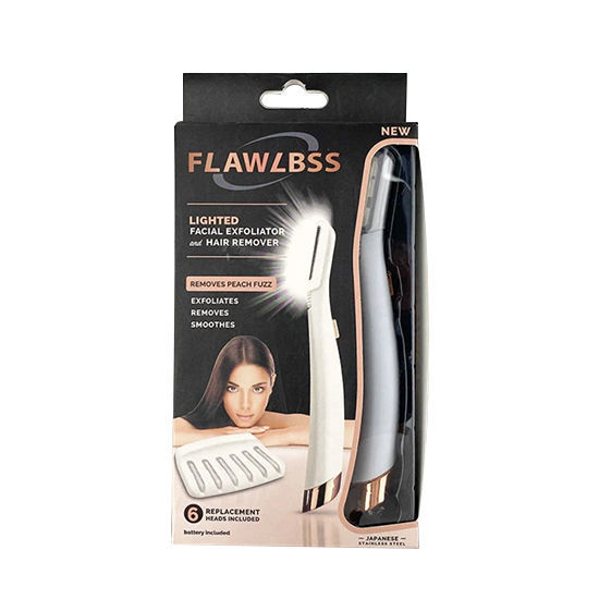 AFC Trading. Lighted Razor Exfoliator & Hair Remover