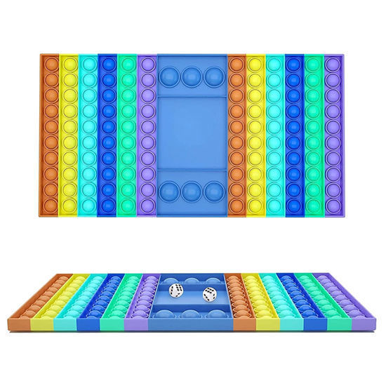 AFC Trading. Pop It Rectangle Ludo W/Dice