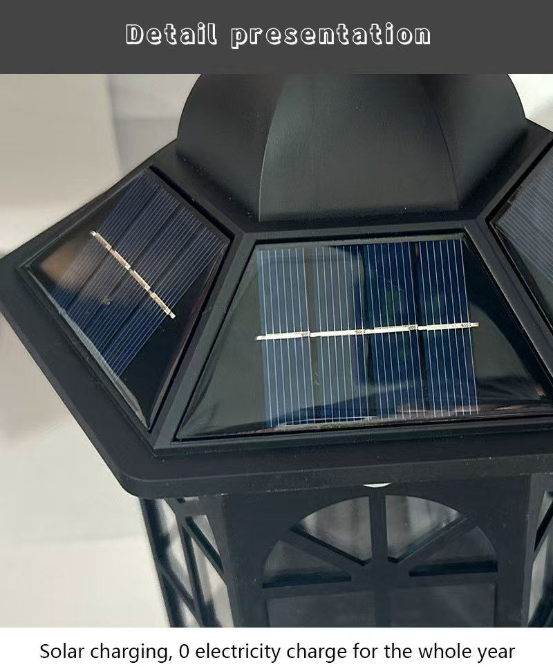 AFC Trading. Solar Vintage Filament Wall Light (1 Bulb)