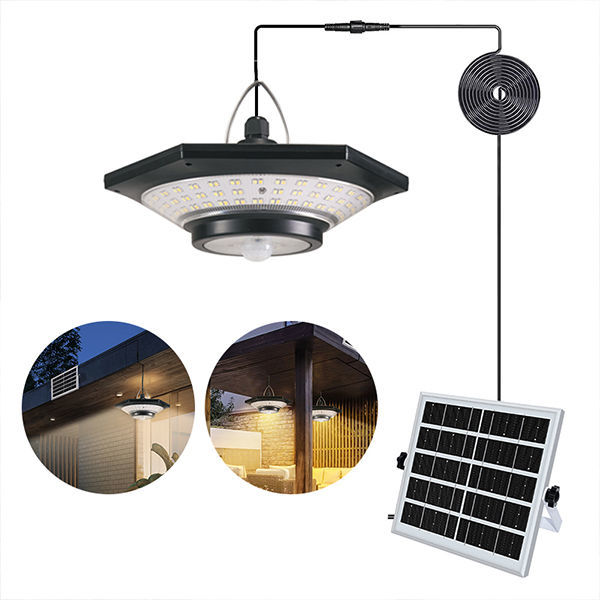 AFC Trading. Solar Hanging Lamp W/Remote Control