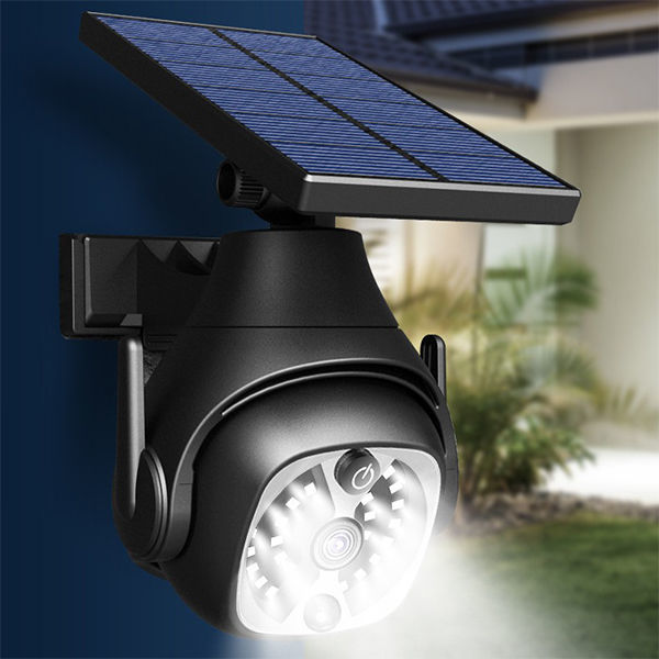 AFC Trading. Solar FAKE Rotating Camera Led Light / 2 Antenna